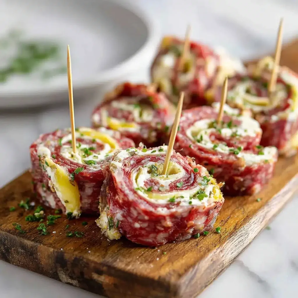 Salami Pinwheels